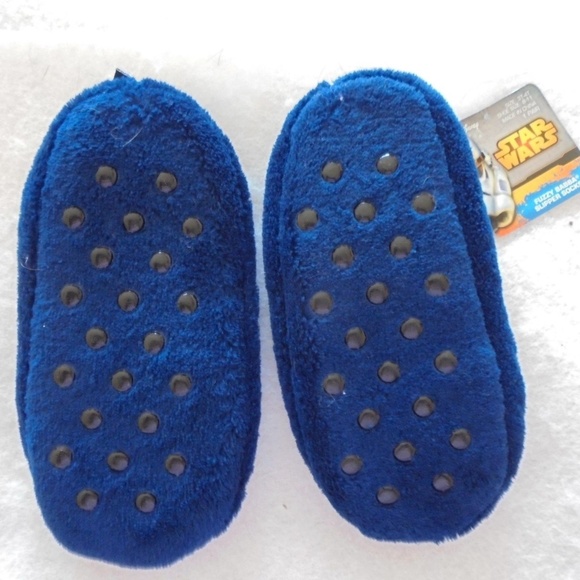 Disney | Shoes | Star Wars R2d2 Toddler Slippers Socks Boys 34t | Poshmark